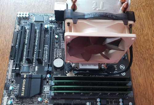 I5 4670, Gigabyte GA-H87, 16 GB DDR3, Кулер Noctua