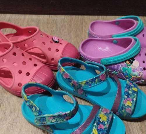 Босоножки Кроксы. Crocs C11. C12