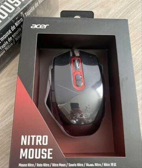 Игровая мышь nitro mouse acer