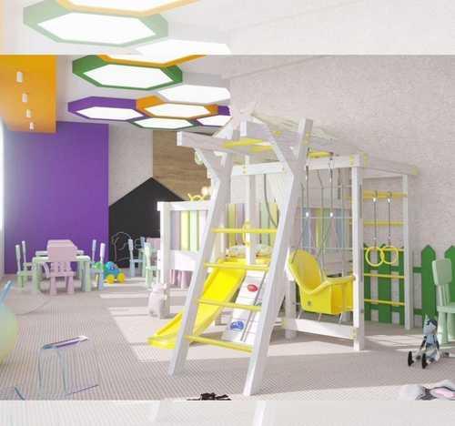Детская площадка от производителя Baby club 2