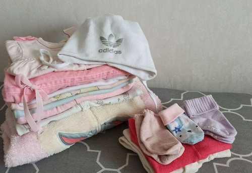 Одежда для новорожденных девочек 62- 68