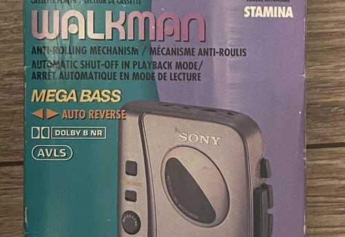 Коробка Sony Walkman плеер