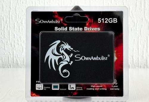 Новые SSD 512gb Somnambulist/FireBat