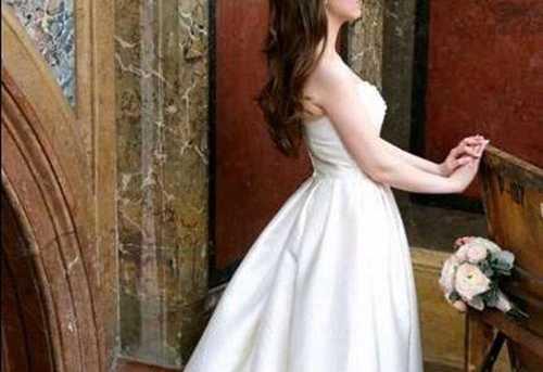 Свадебное платье платье корсет 40 xs
