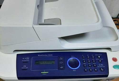 Мфу лазерное Xerox WorkCentre 3220