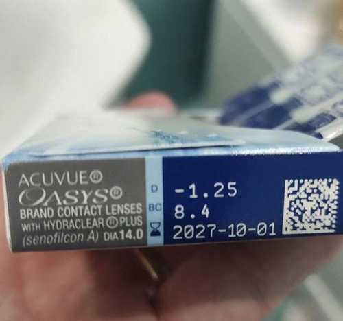 Линзы контактные acuvue oasys двухнедельные