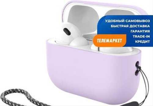 Силиконовый чехол с ремешком Deppa для Airpods Pro