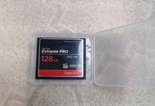 CompactFlash Extreme PRO 128gb 160mb/s