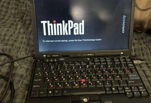 Ноутбук 12.1" Lenovo ThinkPad X61s, 160 ГБ, Core 2 Duo L7500, RAM 2 ГБ, Intel GMA X3100