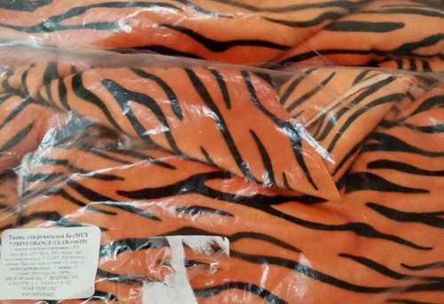 Ткань оранжевая Тигр 150*100 см