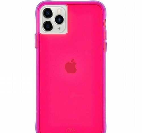 Чехол Case-Mate Tough Neon iPhone 11 Pro Pink Neon