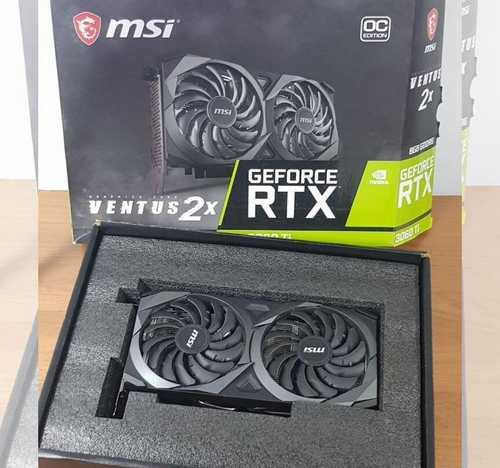 Видеокарта MSI GeForce RTX 3060 Ti ventus 2X OC 8G