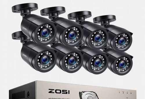 Система видеонаблюдения zosi, 8 каналов