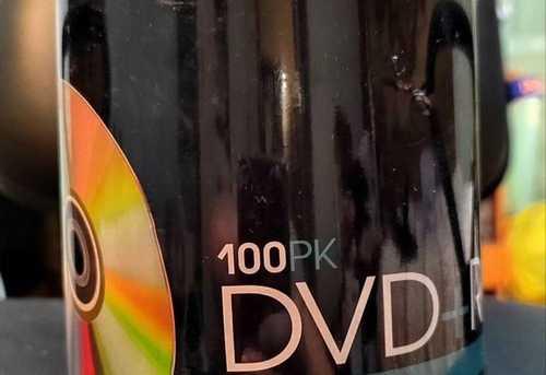 Диски TDK DVD-RW 4.7gb 100штук