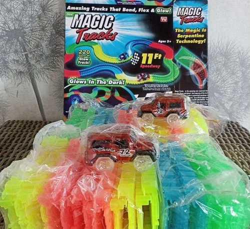 Magic tracks, гибкая трасса+2 машинки