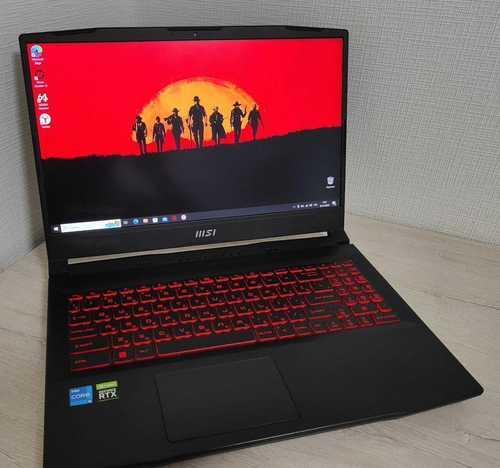 Мощный игровой Msi Katana i5/Rtx3060/16gb/512gb