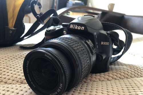 Зеркальный фотоаппарат nicon d3000