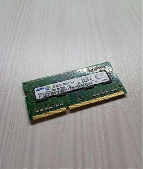 Sodimm 1.35V DDR3 Memory 4GB PC3-12800 1600MHz