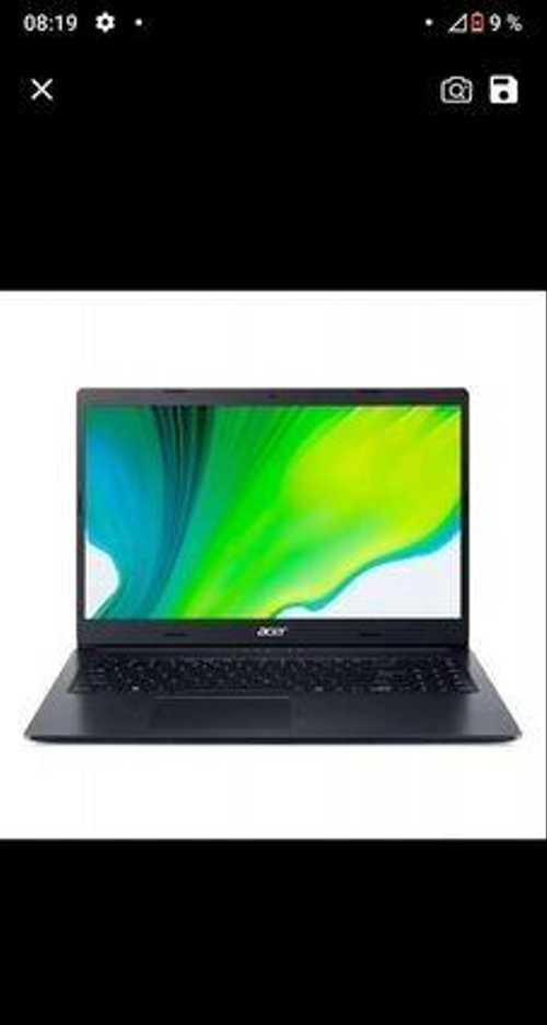 Ноутбук игровой все игры Acer Aspire3 A315-23-R384