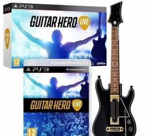 Игра Guitar Hero Live Bundle (гитара + игра) (PS3)
