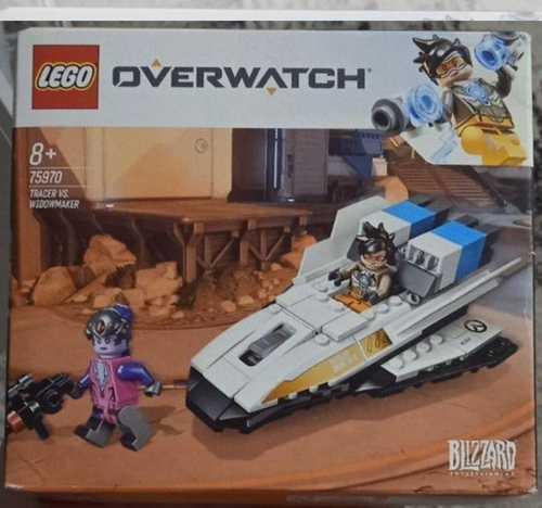 Lego 75970 Overwatch Трейсер против Роковой вдовы