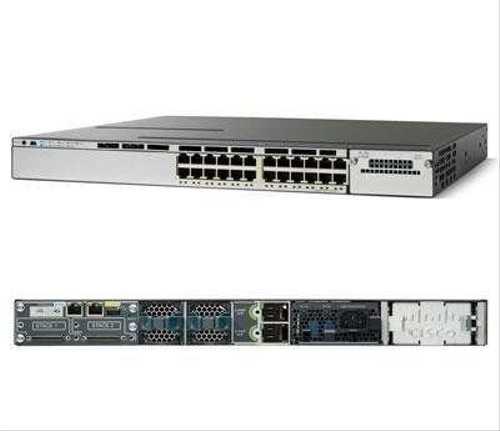 Коммутатор (свич) Cisco WS-C3750X-24P-E C ндс