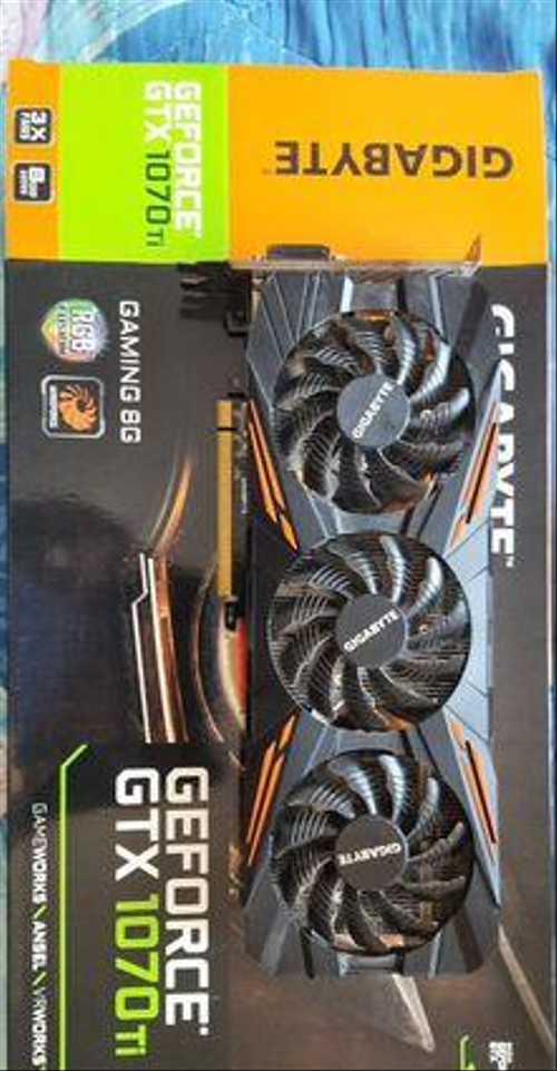 Продам видеокарту Gtx 1070ti