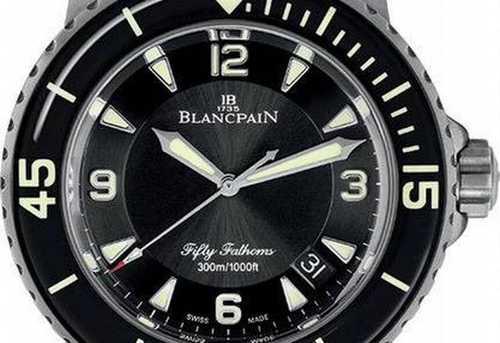 Часы blancpain fifty fathoms automatique titanium