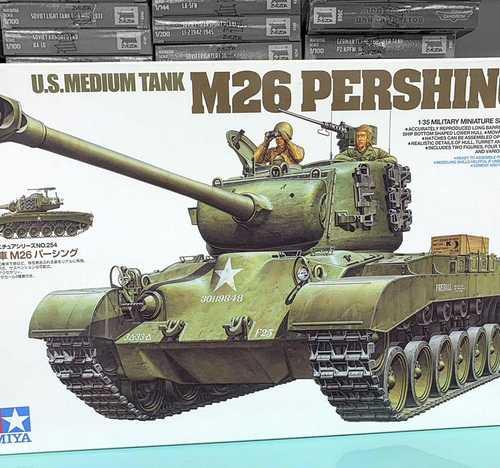 M26 Pershing сборная модель танка Tamiya 1/35