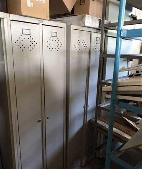 Шкафчики для раздевалки металлические бу