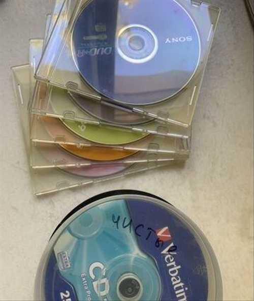 CD диски (болванка) чистые