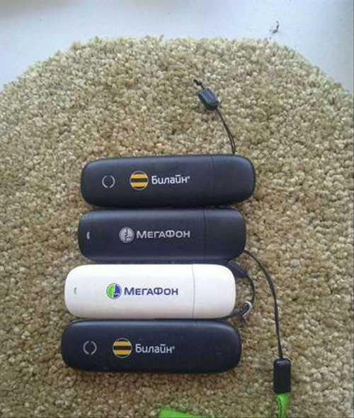 Модемы мегафон и Билайн usb