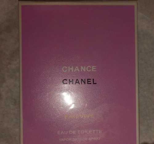 Chanel Chance eau vive оригинал духи парфюм