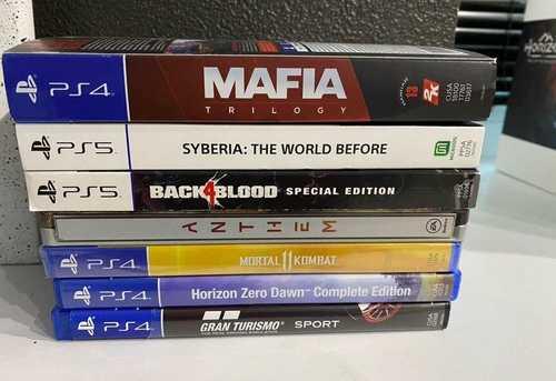 Игры для PS4 PS5 - цена за все