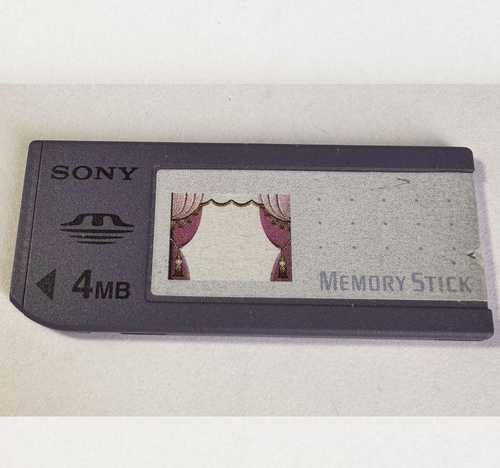 Sony memory stick 4MB
