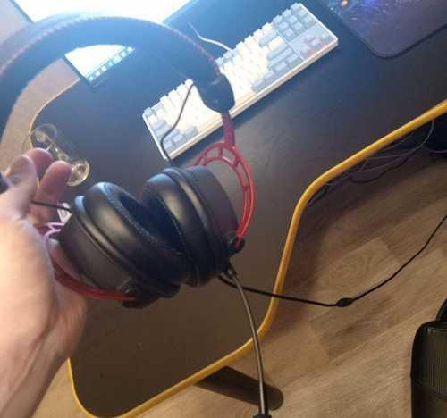 Наушники HyperX Cloud Alpha II RED