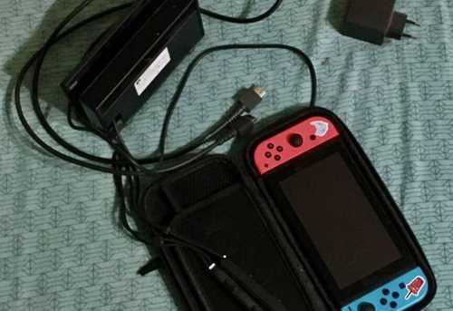 Игровая приставка Nintendo Switch Red-Blue