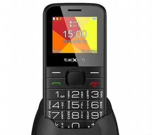Texet TM-B201 мобильный телефон цвет черный