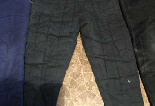 Теплые,мужские штаны,ватники, 48-50