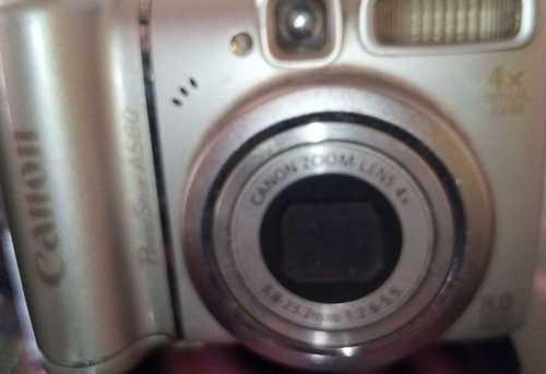 Компактный фотоаппарат Canon PowerShot a580 цифр