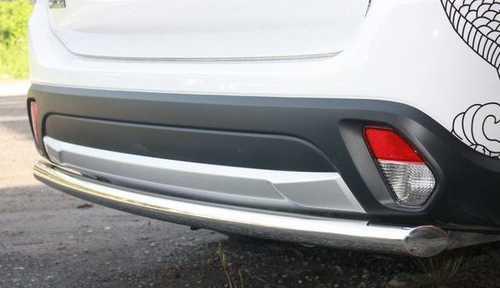 Защита задняя 60 мм Mitsubishi Outlander 2015