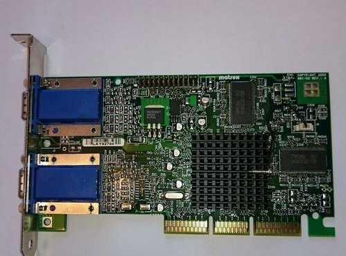 Matrox Millennium G450 G45+mdha16DLE AGP 16MB Dual