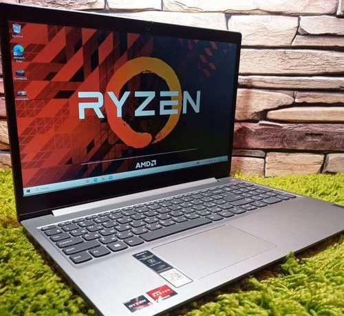 Мощный 2021г Lenovo Ryzen 3500 8Gb 512Gb Vega8 FHD
