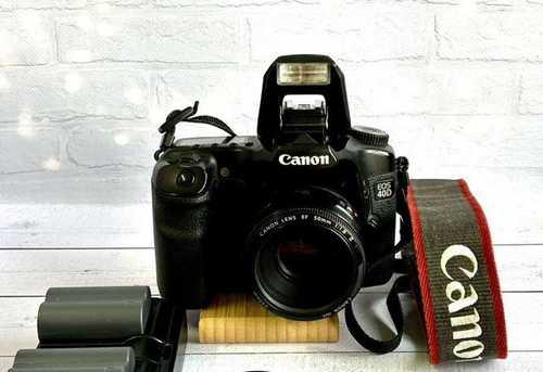 Canon EOS 40D + Canon EF 50 1:1.8
