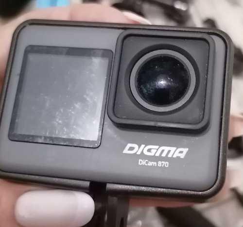 Экшн камера digma dicam 870