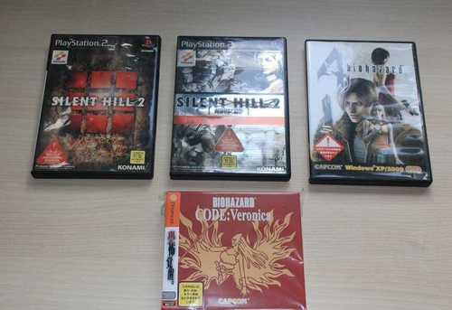 Silent Hill Resident Evil оригиналы japan редкость