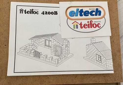 Конструктор из кирпичиков Teifoc