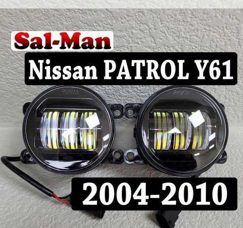 Противотуманные фары Nissan Patrol Y61 2004-2010