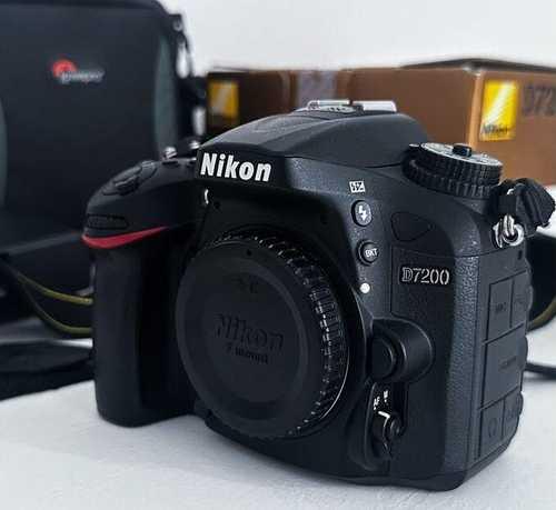 Nikon d7200 body (9986 кадров)