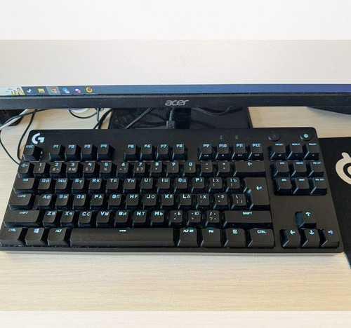 Механическая клавиатура logitech g pro